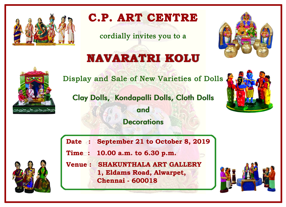 E-invite – Kolu Exhibition 2019 – Echoes in the Mist